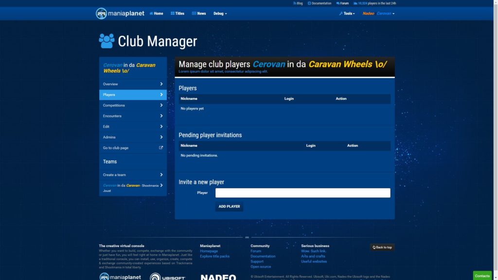 Maniaplanet 4 Preview #2 – Nadeo Live Part#1 | ManiaPlanet Blog